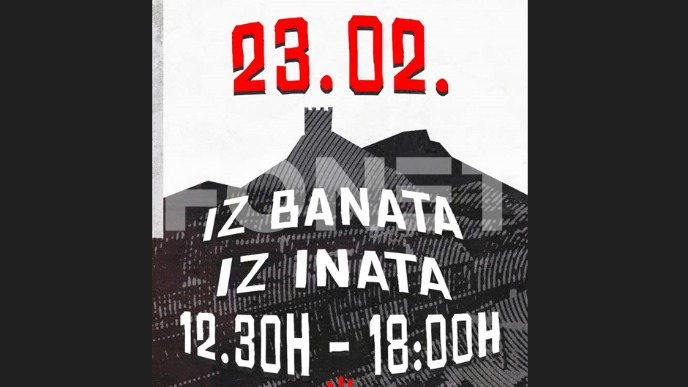 Fonet :: Društvo :: Protest "Iz Banata iz inata"